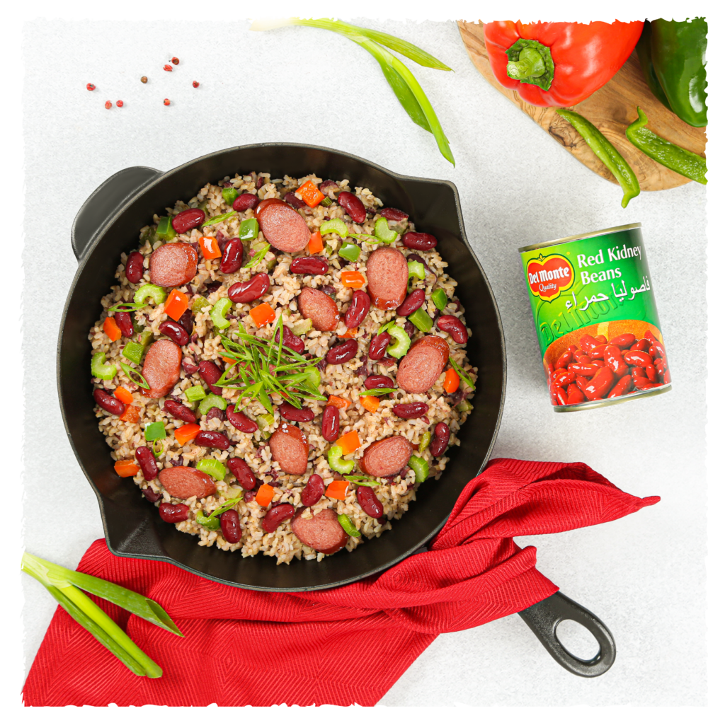 Skillet Red Beans & Rice - Del Monte Arabia