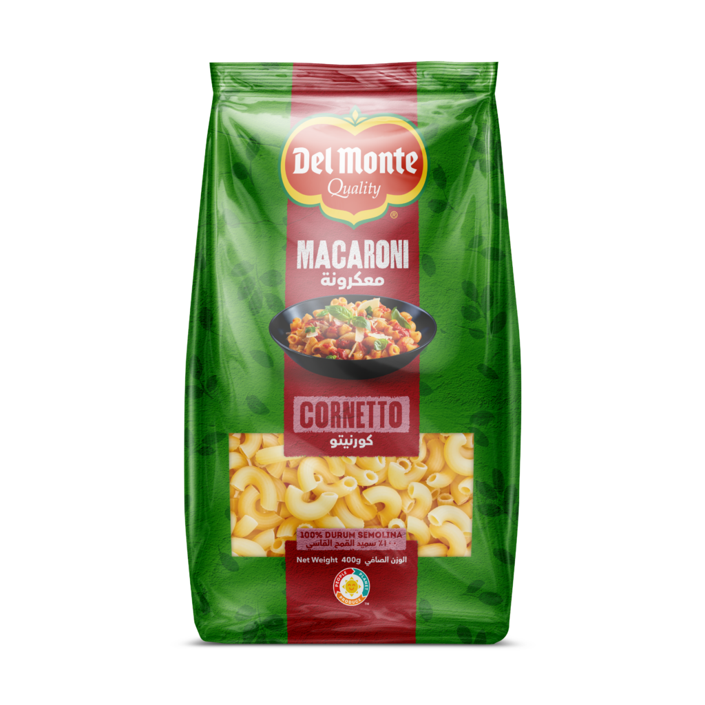 mACAROni - CORnettO meDium RigAte - Del Monte Arabia